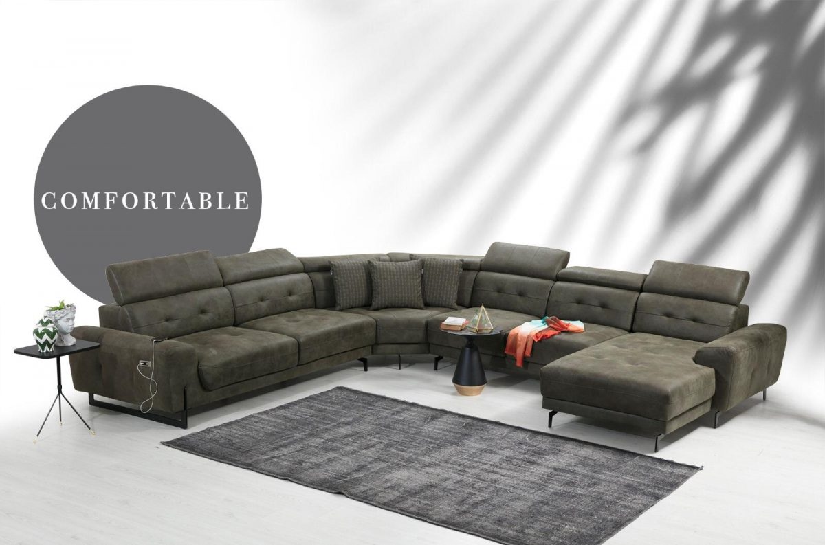 Lora U Corner Set - Sofatorium